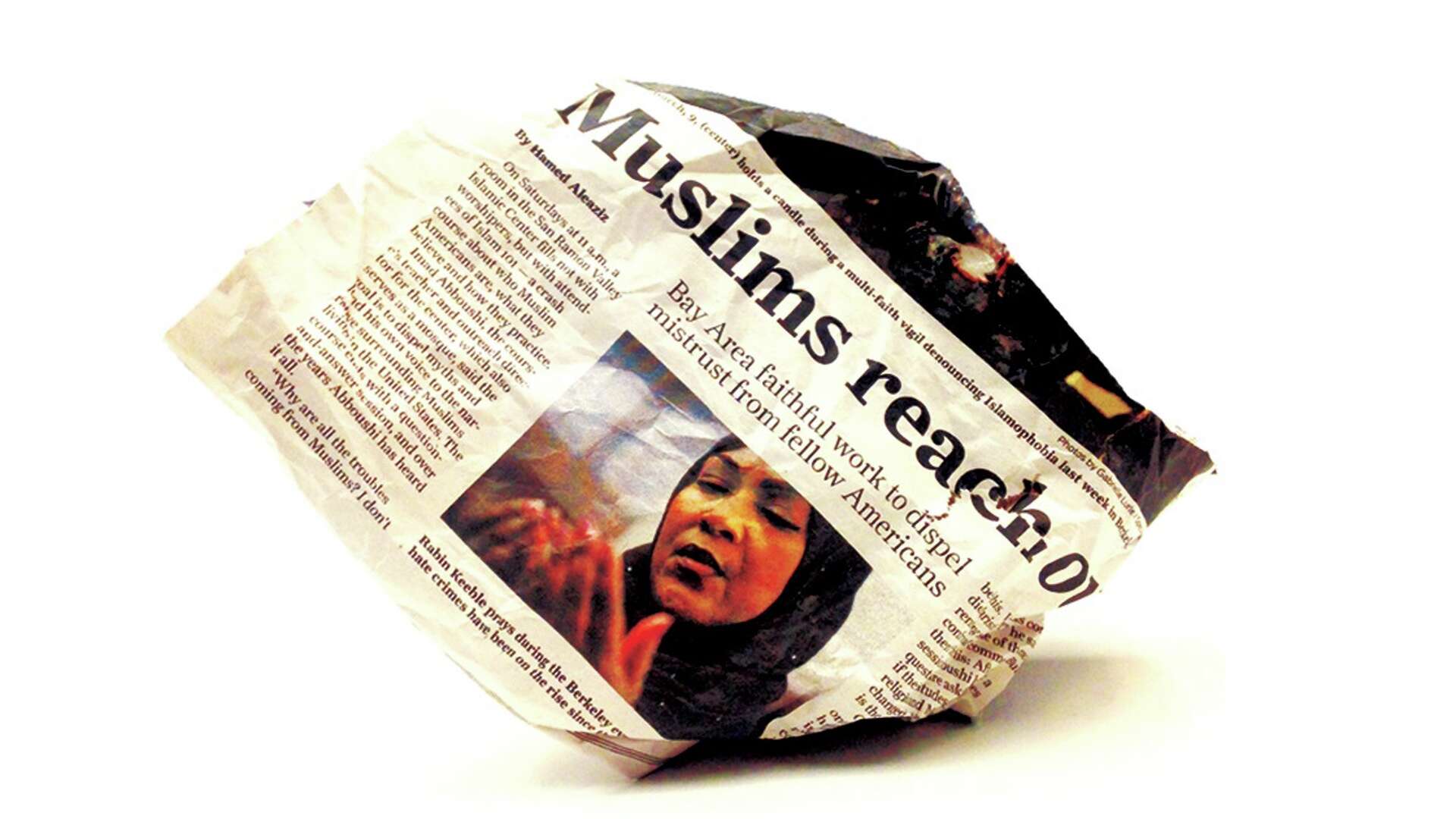 An American and a Muslim, but first of all, a journalist