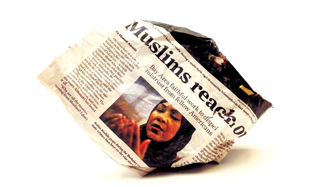 An American and a Muslim, but first of all, a journalist