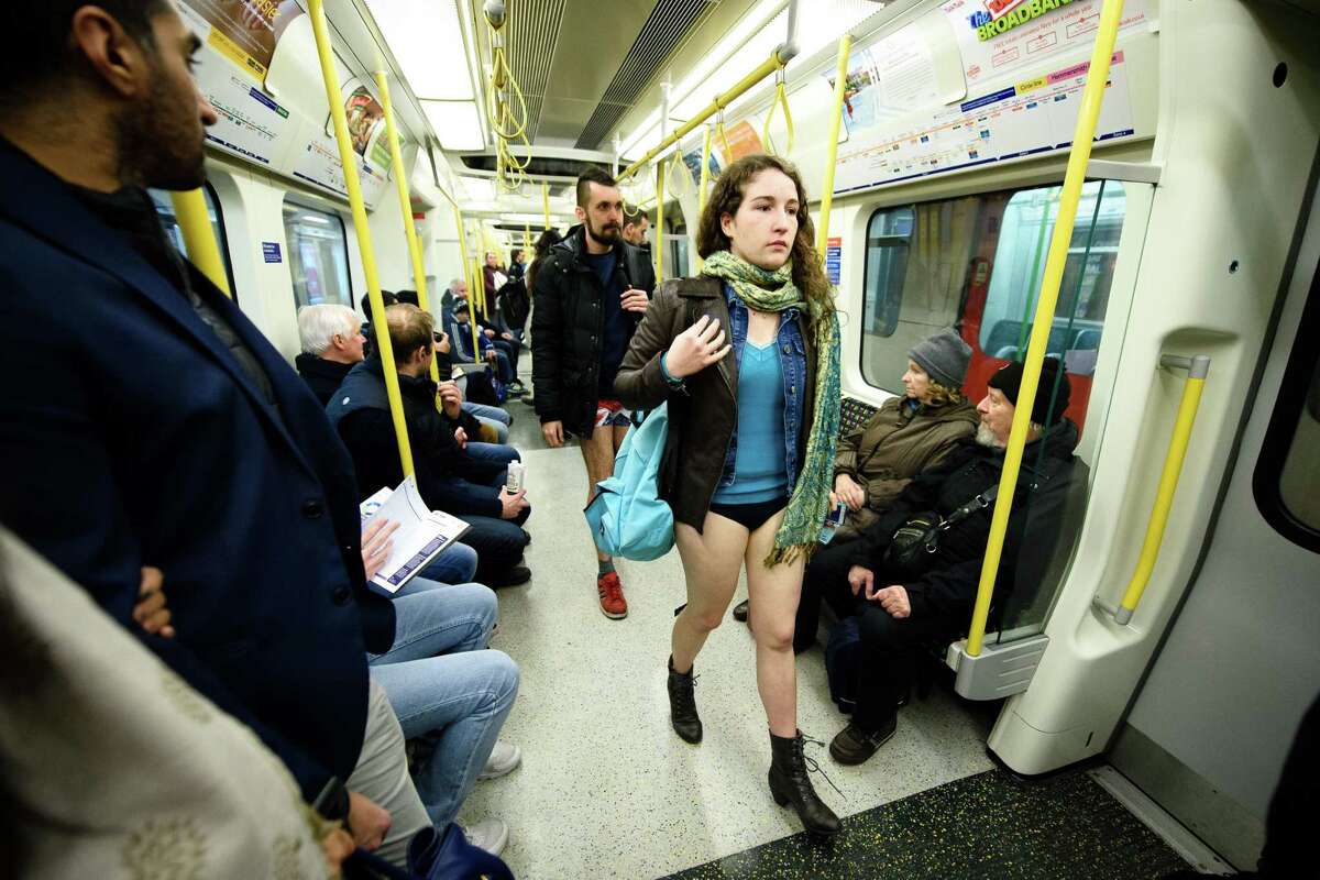 Pants-less riders to hop on public transit this Sunday
