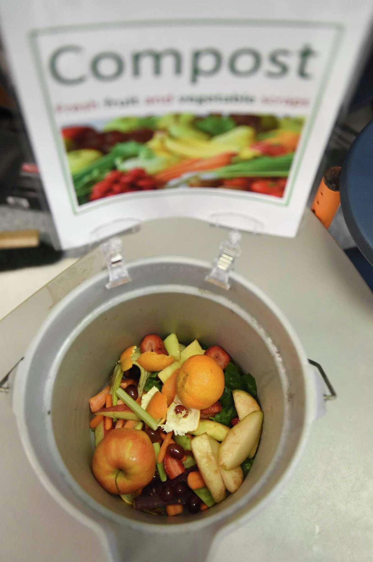 Students dig new composting project