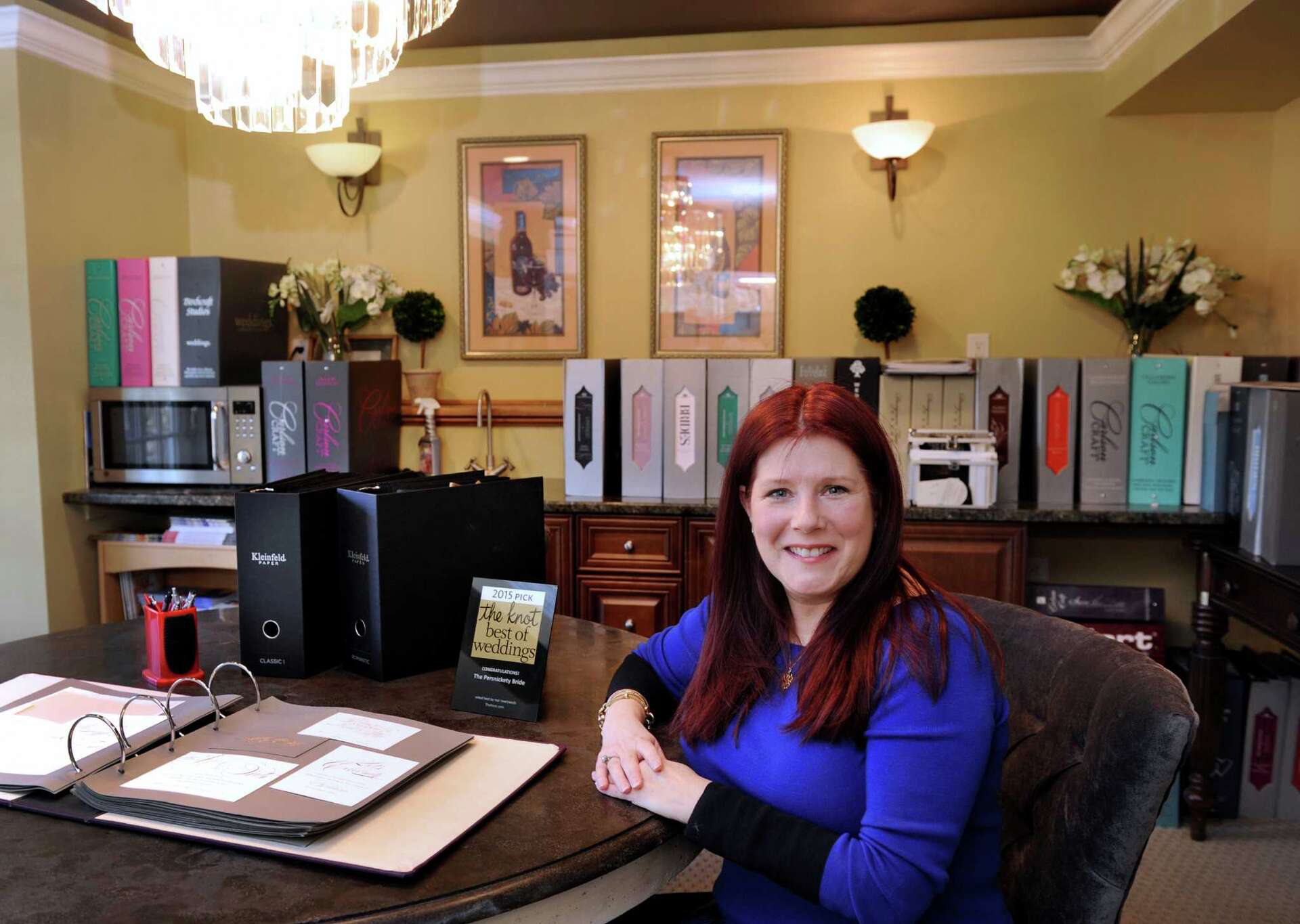 Newtown woman makes invitations for ‘Persnickety’ brides