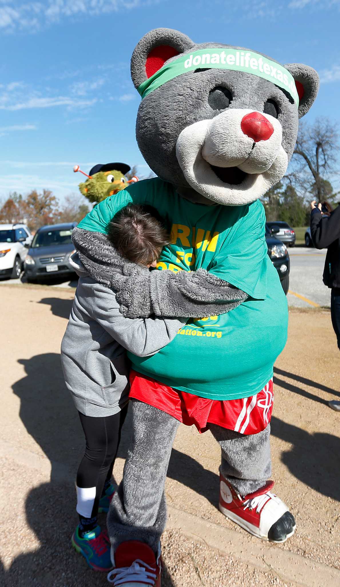 Houston sports mascots go for a run