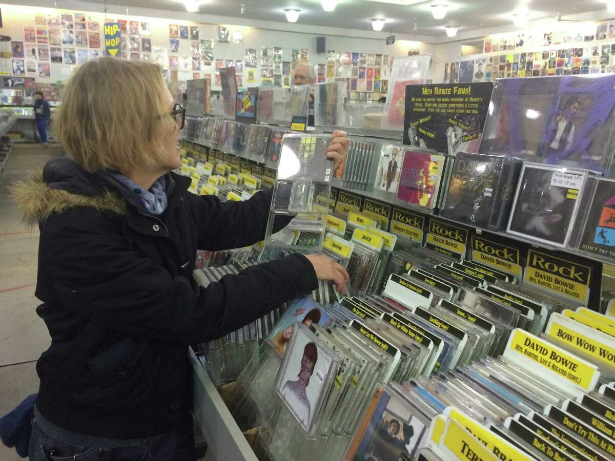 David Bowie LPs and CDs flying off shelves at San Francisco music stores