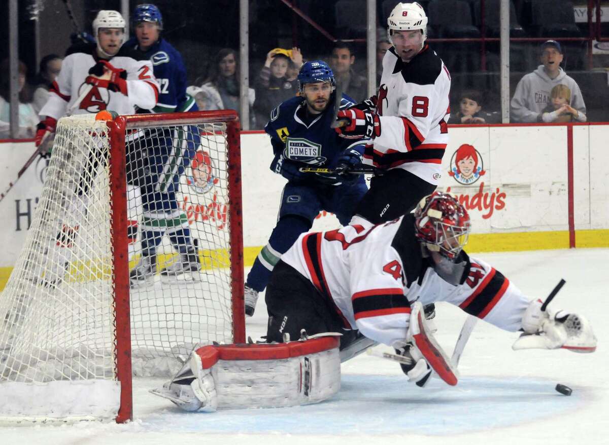 Yann Danis, Mike Sislo hope to give Albany Devils their due in all-star ...