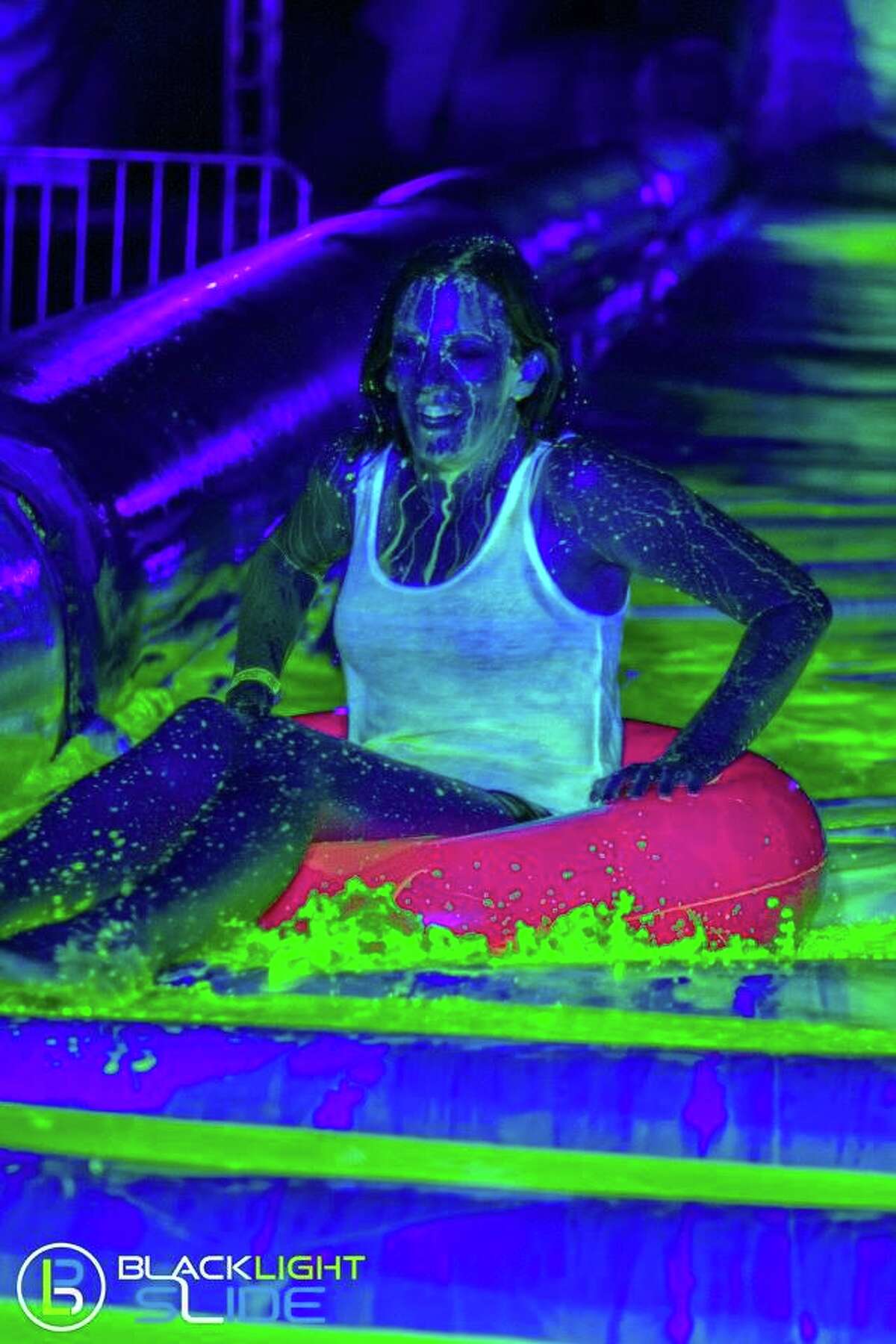 Blacklight water slide headed to Puyallup
