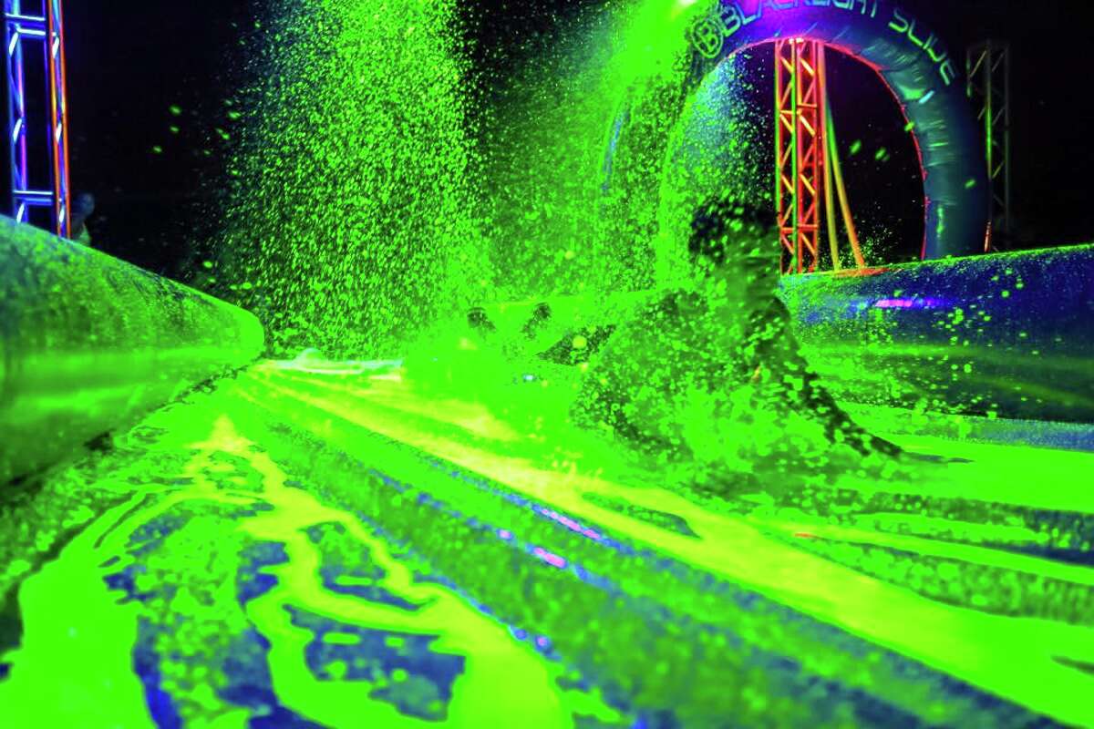 Blacklight water slide headed to Puyallup