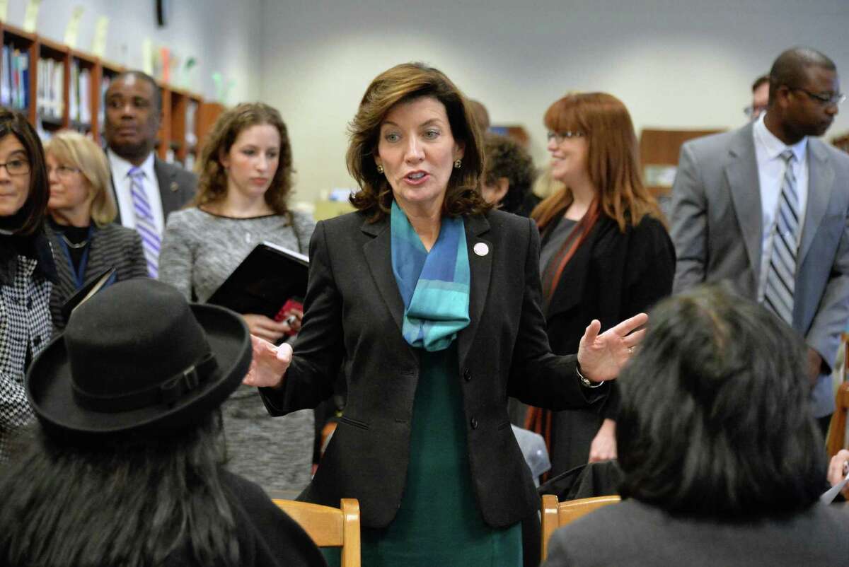 Photos: Lt. Gov. Kathy Hochul, Regents visit Troy tech program