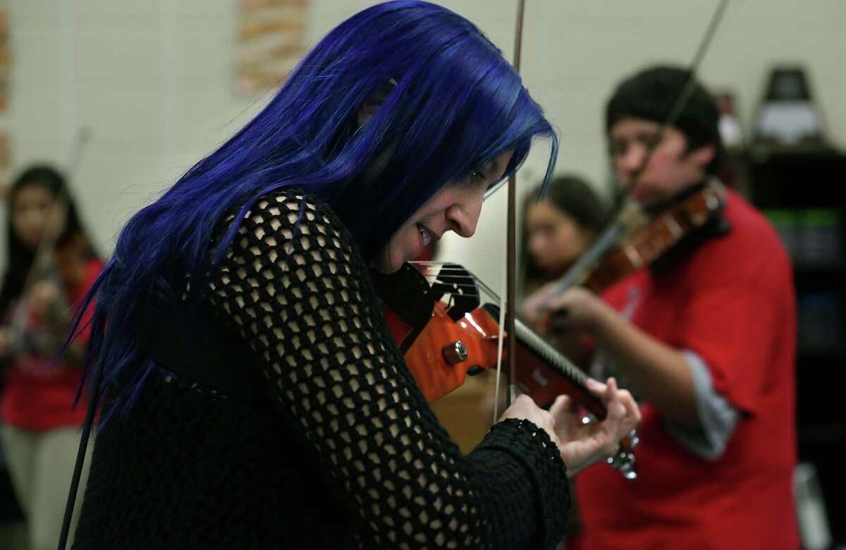Orchestra students rock out