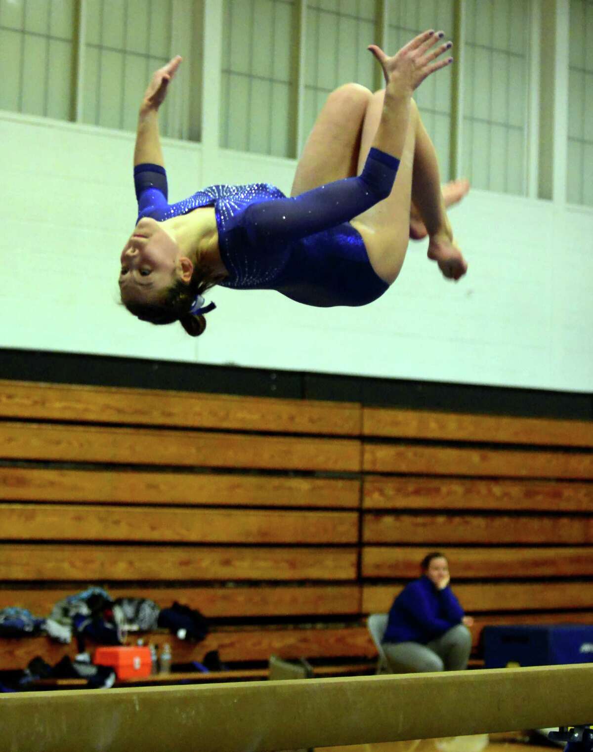 Jonathan Law, Daniel Hand, Oxford and Newtown gymnastics - 01/14/16