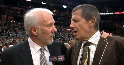 Gregg Popovich is back to toying with Craig Sager
