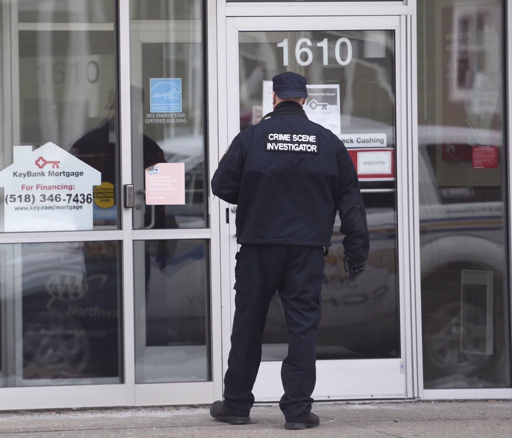 Schenectady police probe Key Bank robbery