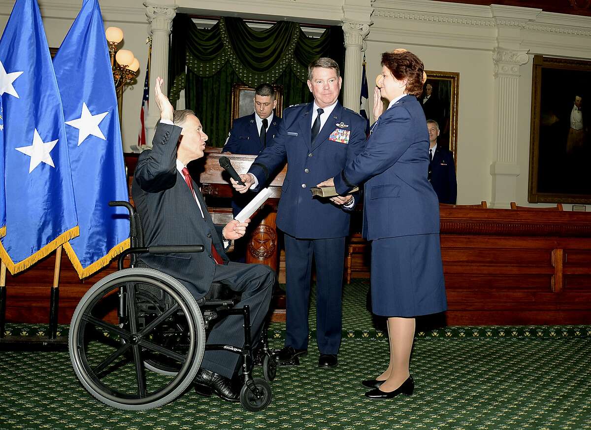 First female Texas Air Guard brigadier general sworn in