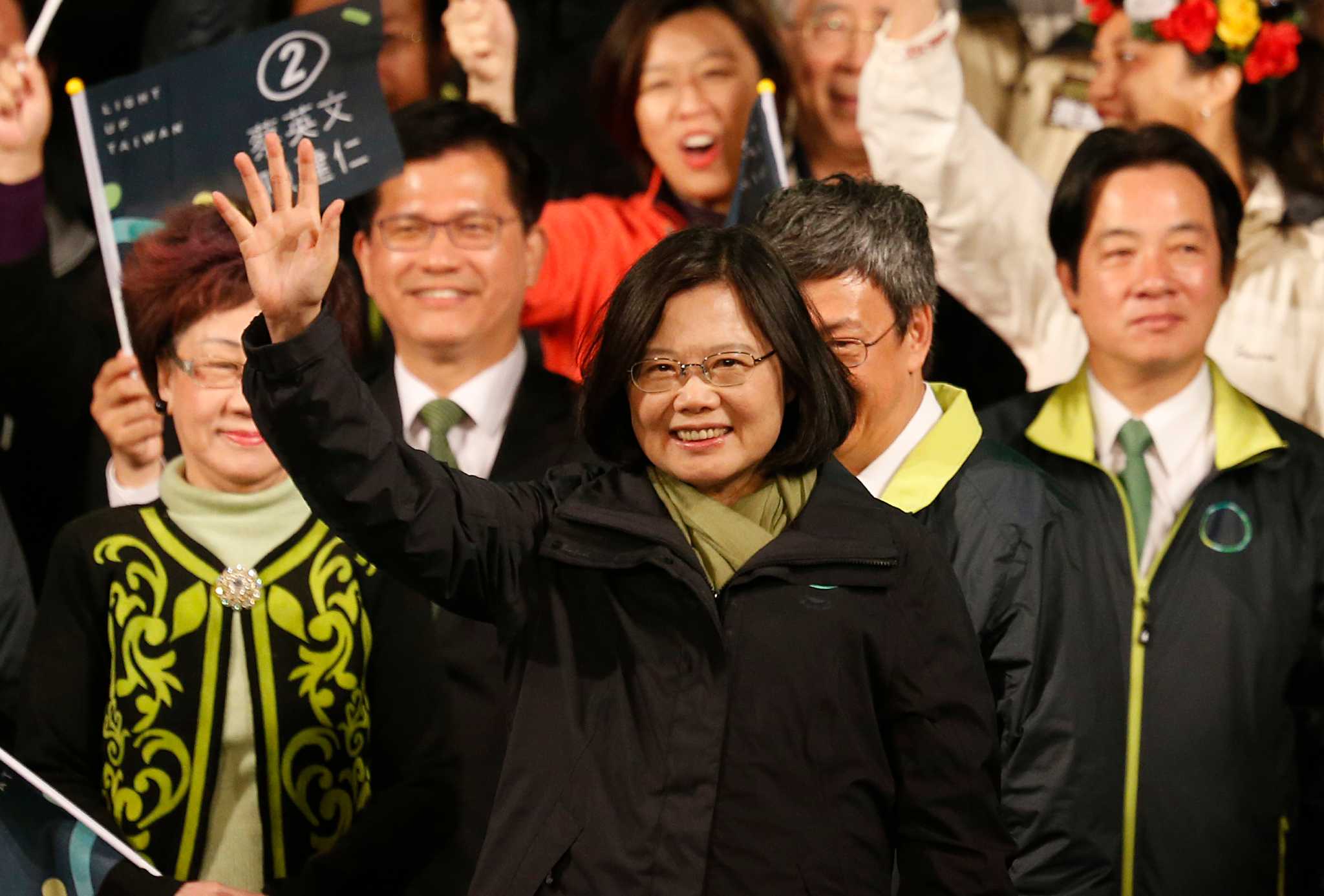Taiwan elects 1st female president, rejects pro-China party