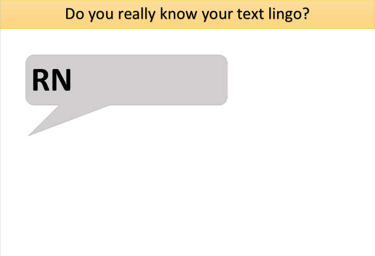 Quiz: How well do you know texting lingo?