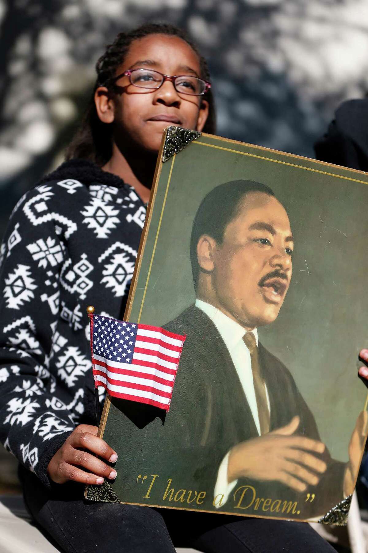 Houstonians turn out for MLK Day parades