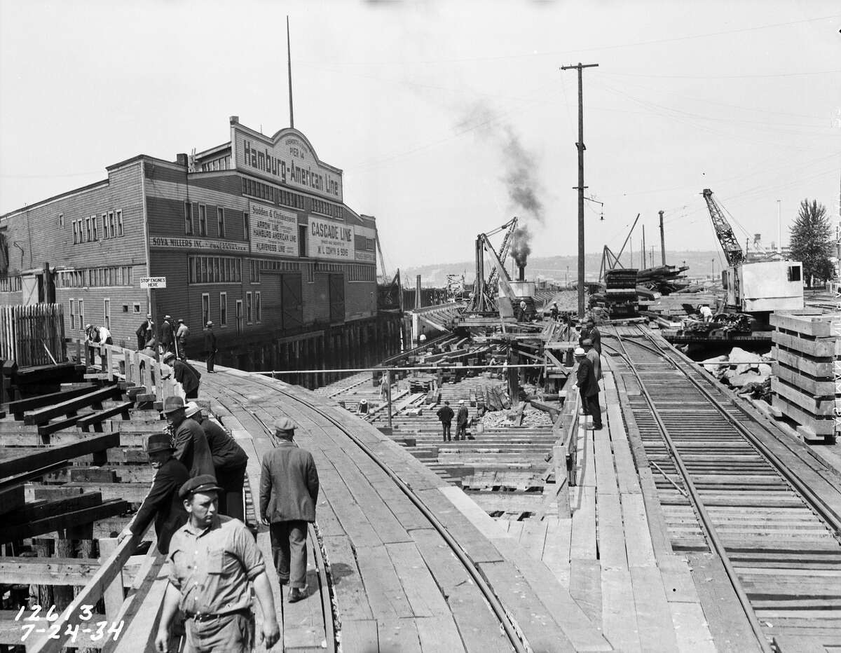Seattle's waterfront through the years
