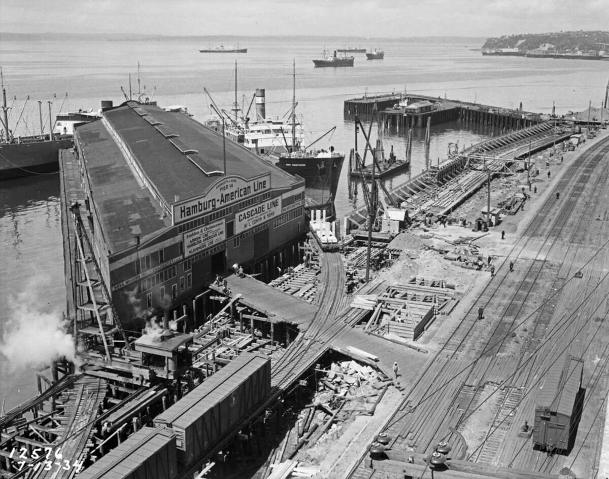 Seattle's waterfront through the years