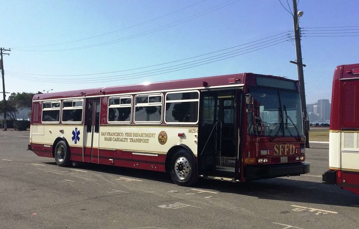 The S.F. Fire Department has two 'doomsday' mass casualty buses, just ...