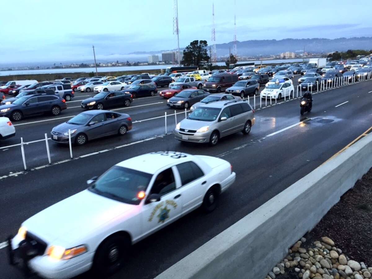Bay Bridge reopens after protesters chain themselves, shut down span