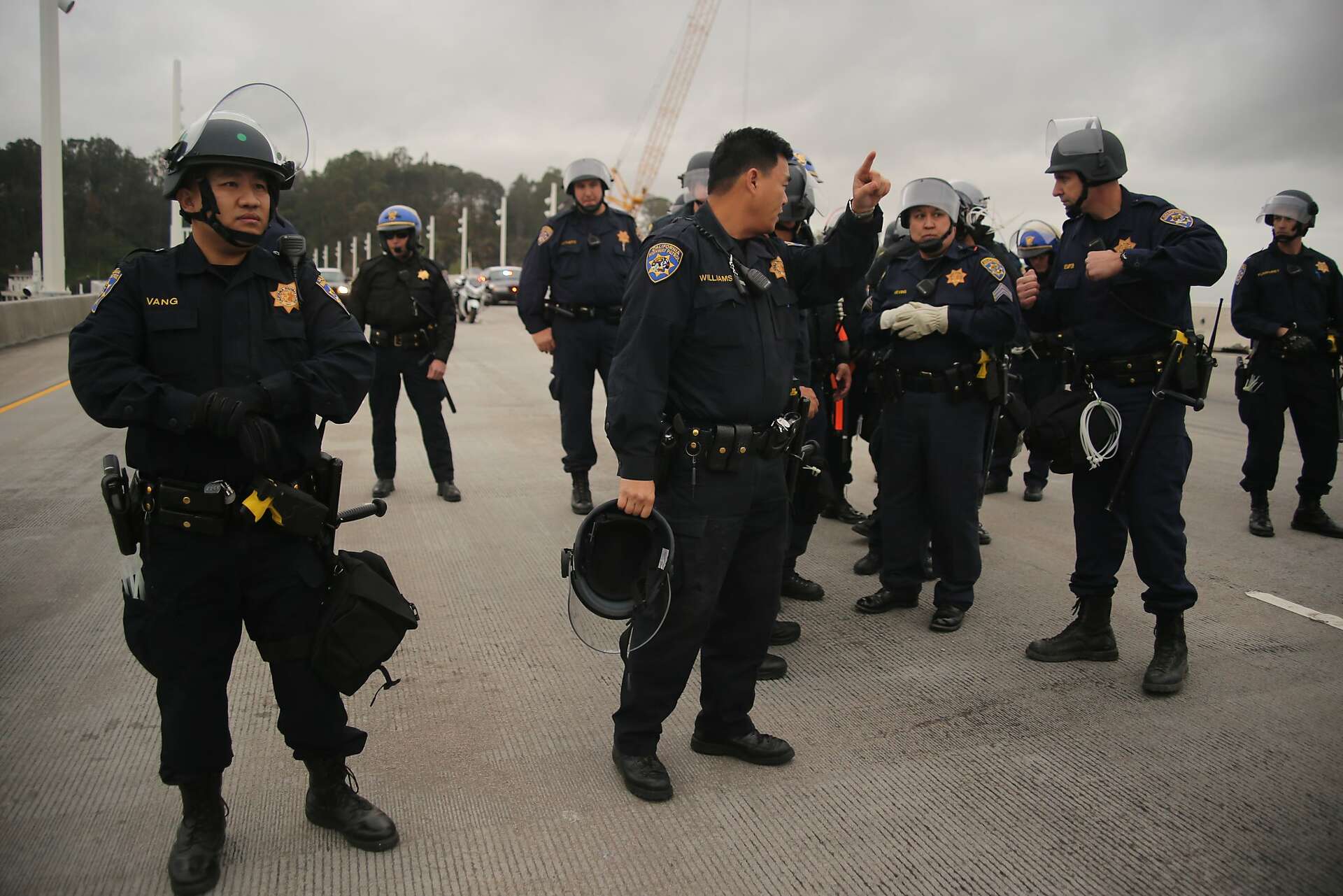 Bay Bridge reopens after protesters chain themselves, shut down span