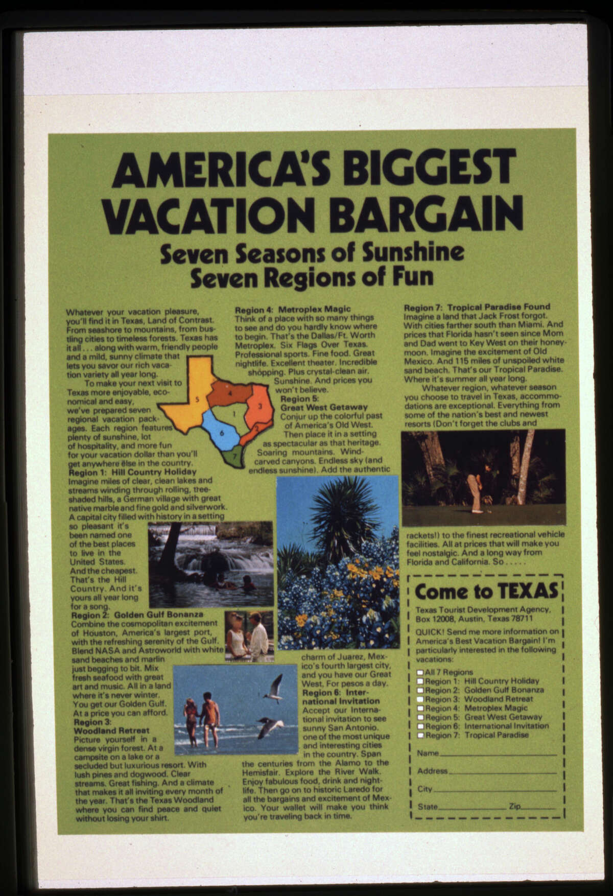 How the Texas tourist boom began with a quirky 1960s ad campaign