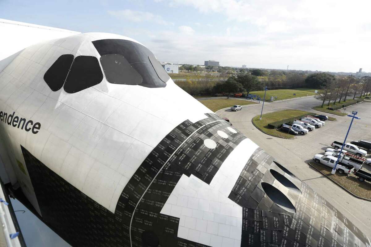 Sneak peek: See Space Center's new, colossal exhibit 'Independence Plaza'