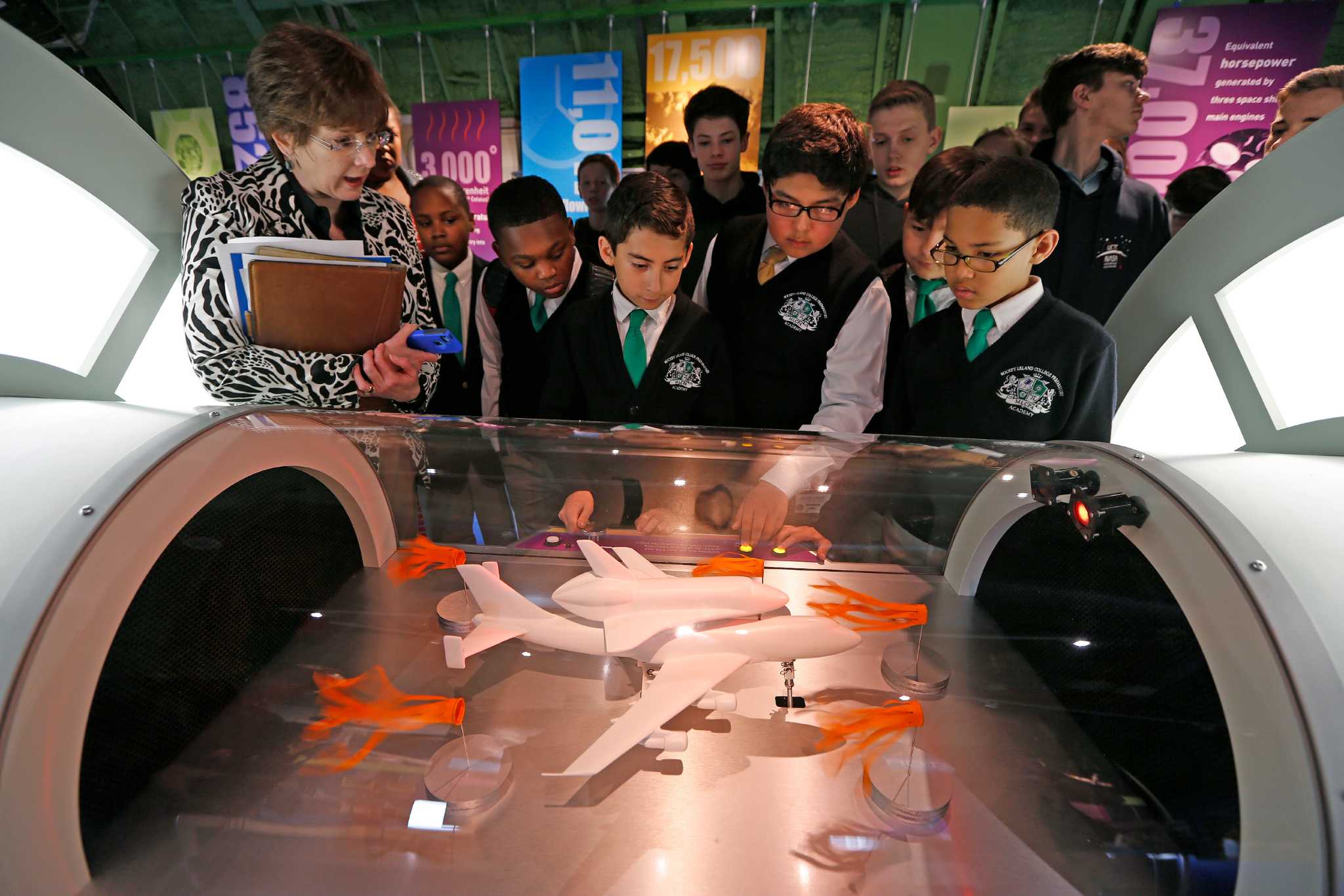 Space Center opens shuttle exhibit