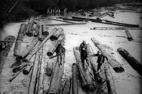 Northwest logging scenes from the early days