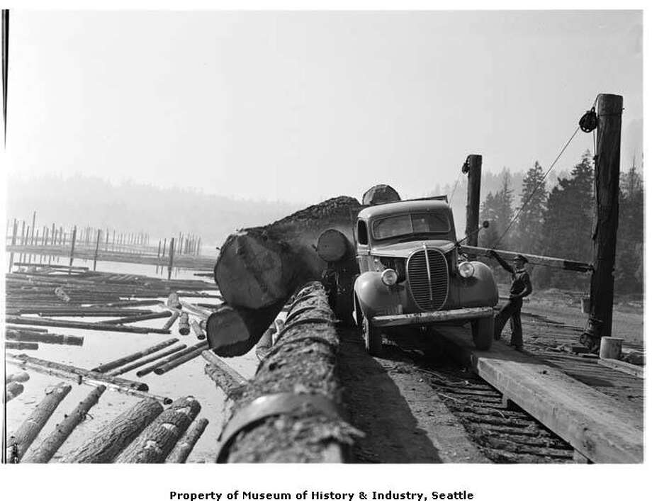 Northwest logging scenes from the early days - seattlepi.com