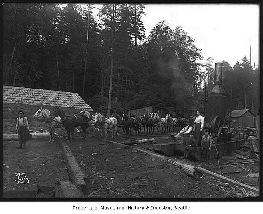 Photos: A tale of the Northwest's logging past - seattlepi.com