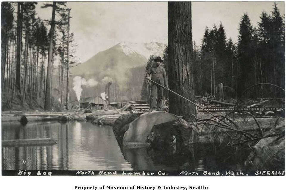 Northwest logging scenes from the early days