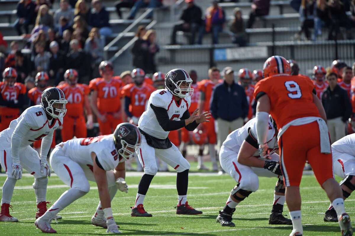 Greenwich’s Lefflbine, Ferraro sparked St. Lawrence’s football team