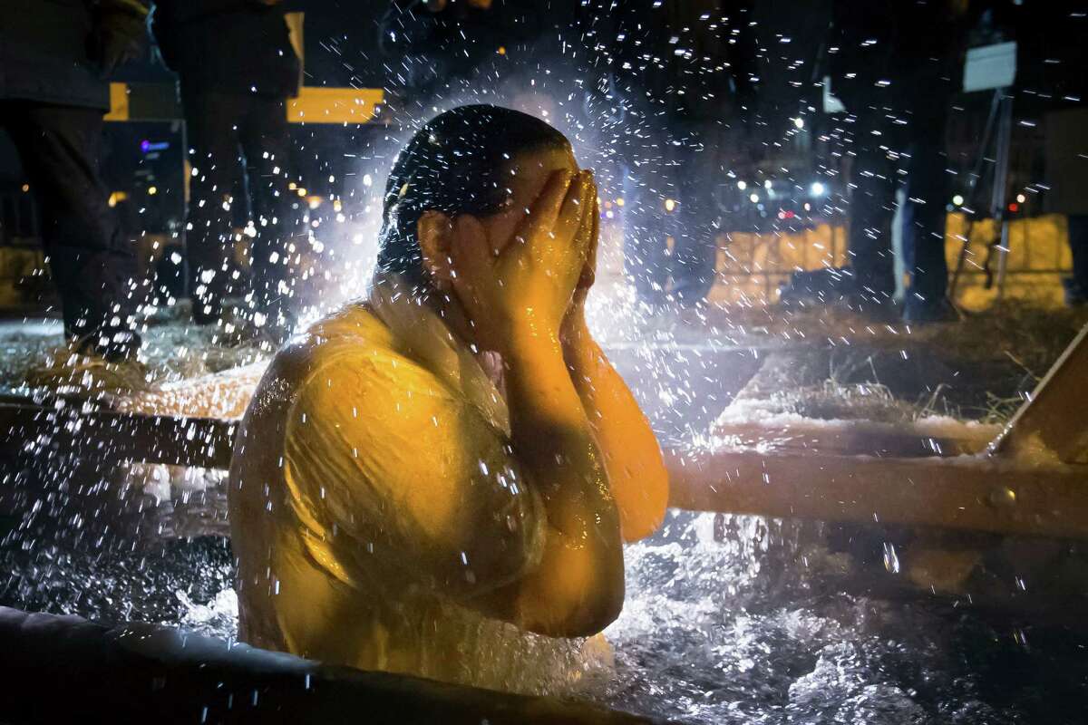 Epiphany celebrations in Russia