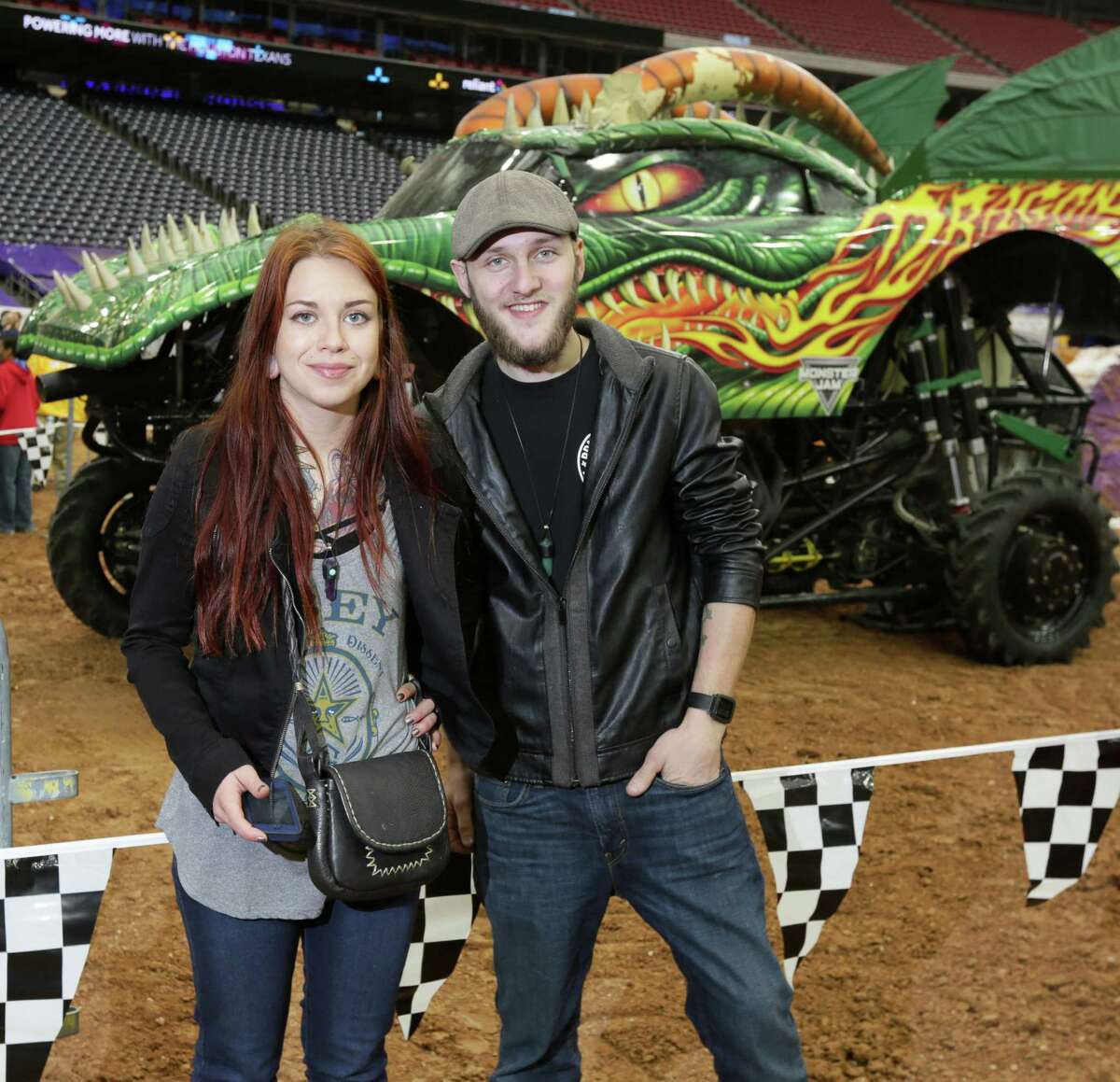 Monster Jam brings monster trucks to NRG Stadium just a week after ...