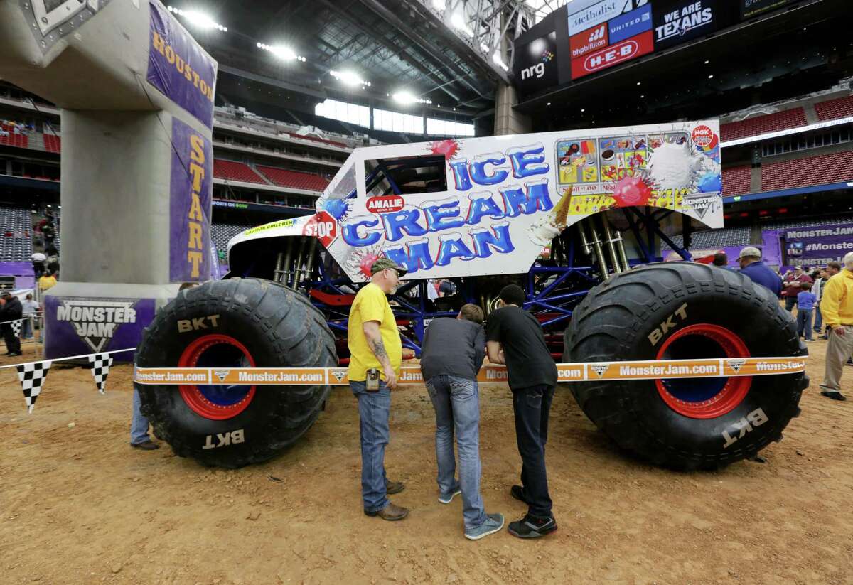 Monster Jam brings monster trucks to NRG Stadium just a week after ...
