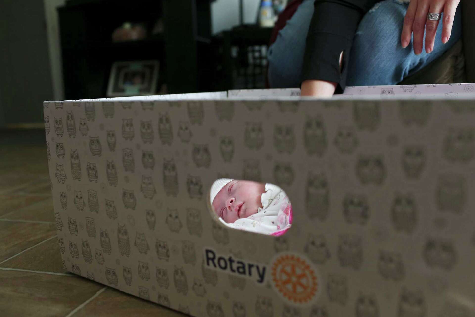 Baby boxes provide a safe place for infants to sleep