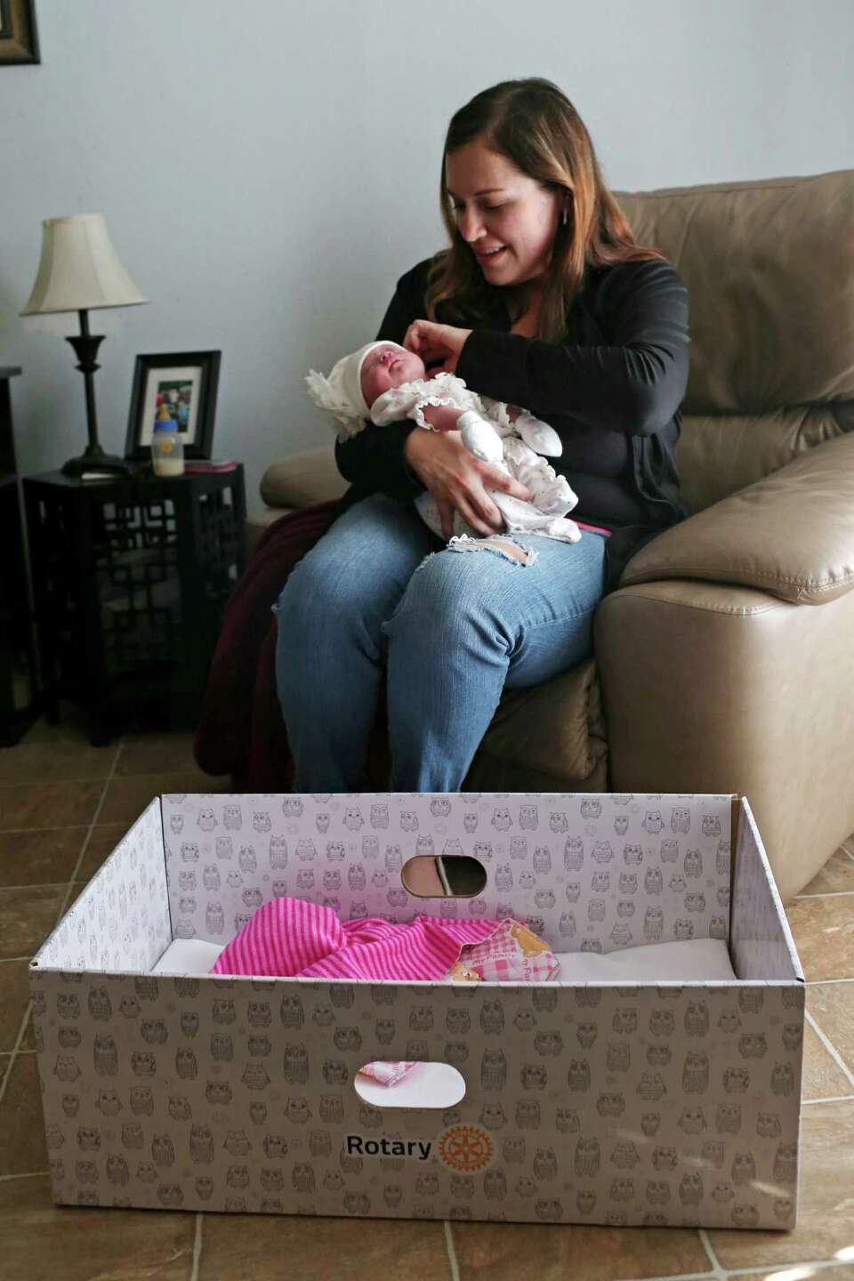 Baby boxes provide a safe place for infants to sleep