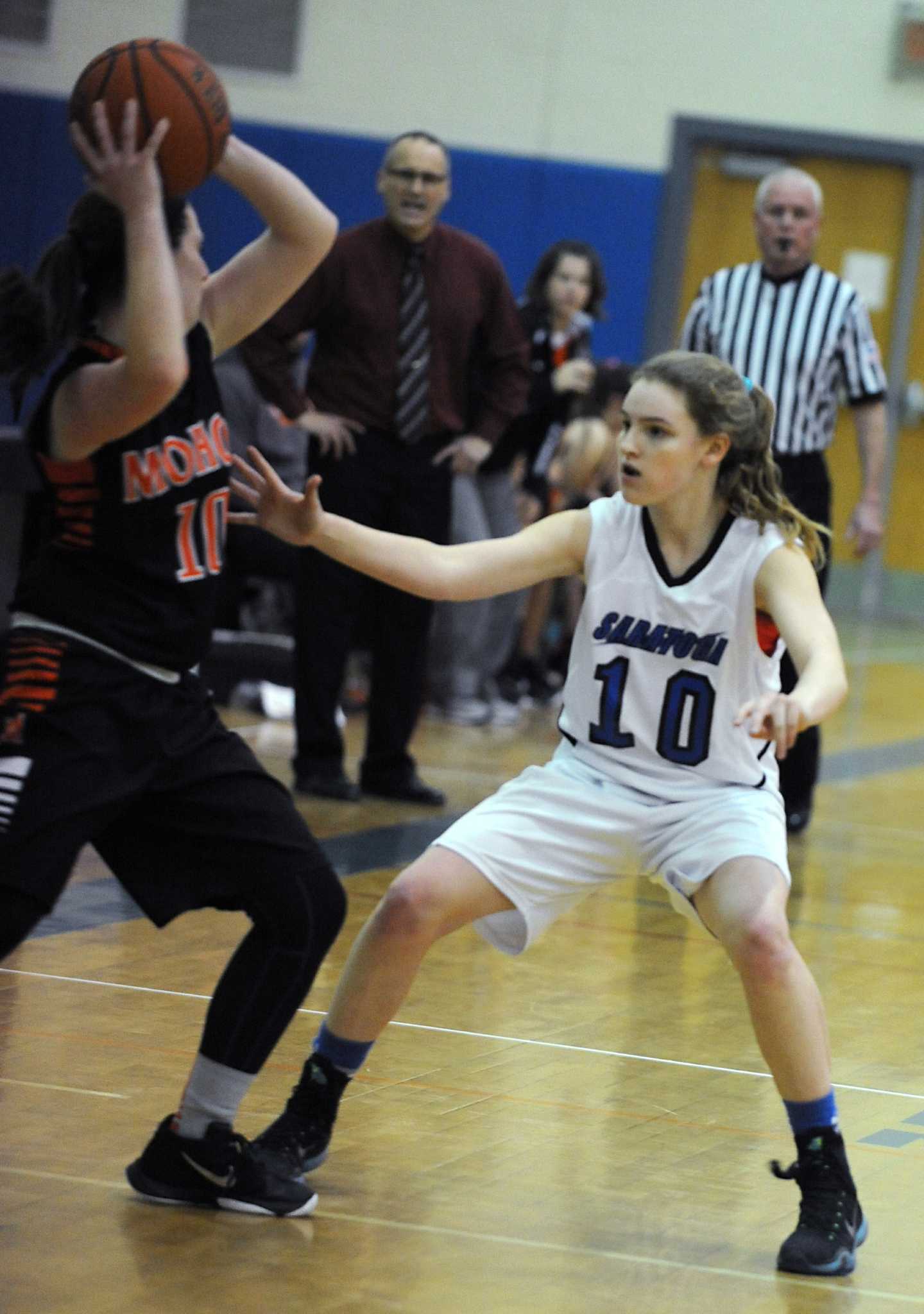 Young duo of Kerry Flaherty and Dolly Cairns leading Saratoga girls ...