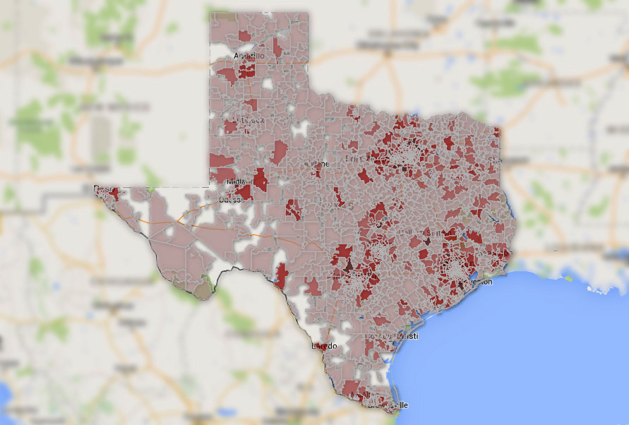 Who's licensed to open carry? The 40 ZIPs in Texas where the most CHL ...