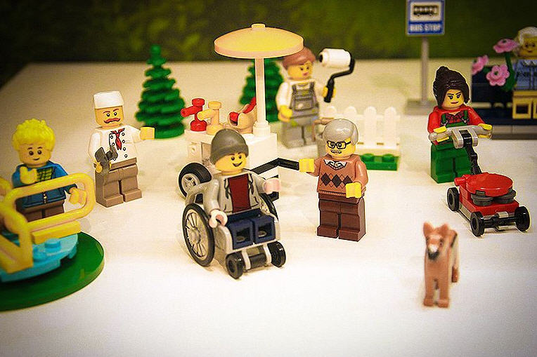 Lego to unveil its first figurine in a wheelchair