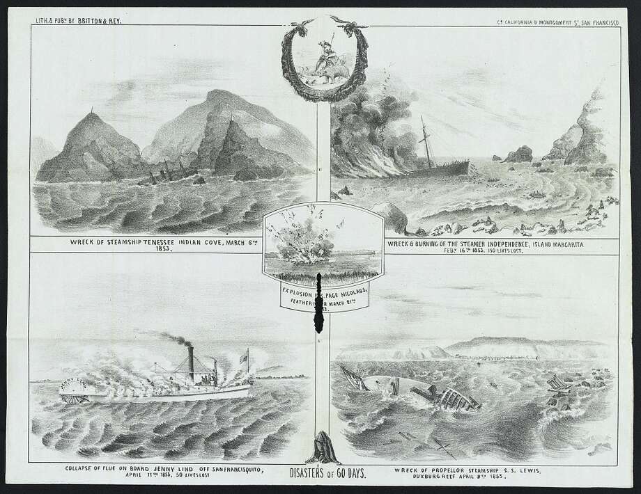 The most famous shipwrecks of San Francisco Bay - SFGate