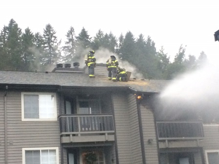 Firefighters believe Kent man set fire to his own apartment