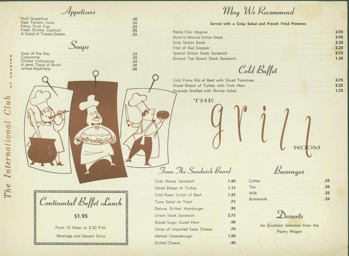 Vintage menus show which foods Americans used to love