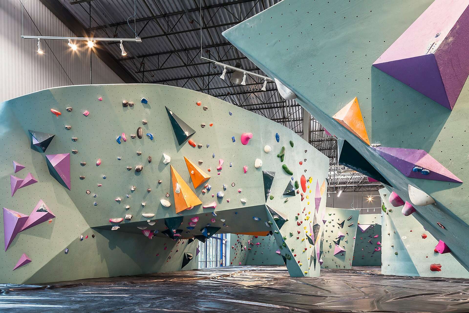 Photos: The 'largest bouldering gym in the world' opens in Austin after ...