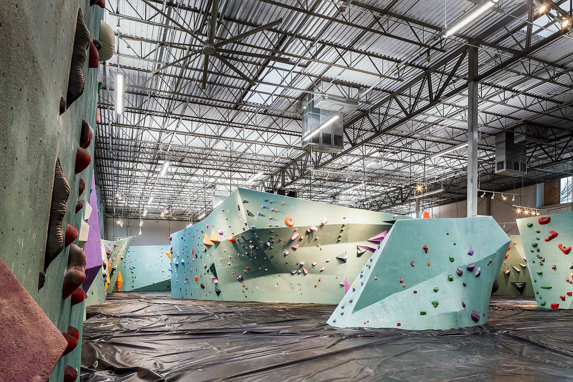 Photos: The 'largest bouldering gym in the world' opens in Austin after ...