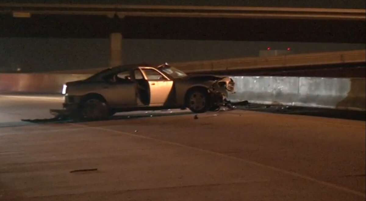 Dodge Charger flips, driver killed