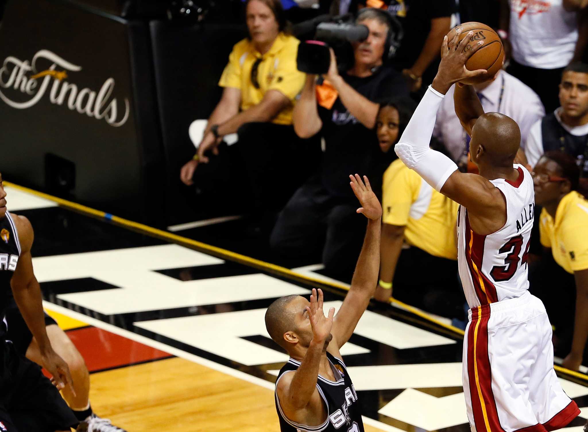Referee Crawford thankful Spurs didn't score after Ray Allen's Game 6 3 ...