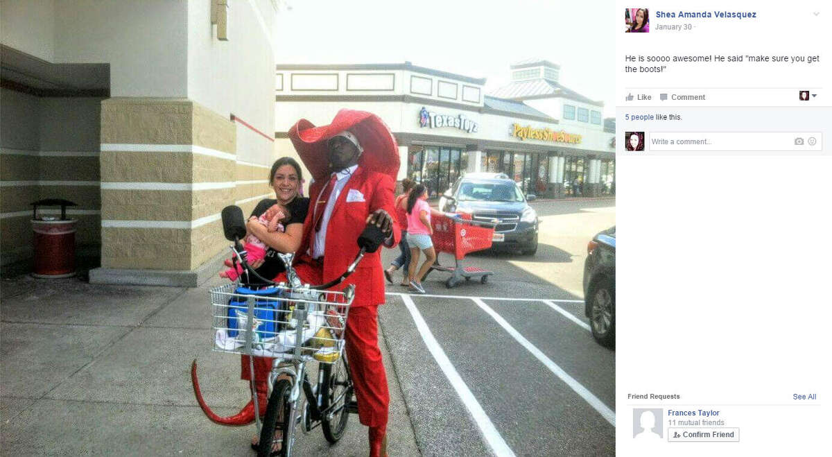Cheech Marin posts meme of Texas man who rides bike in Mexican pointy ...