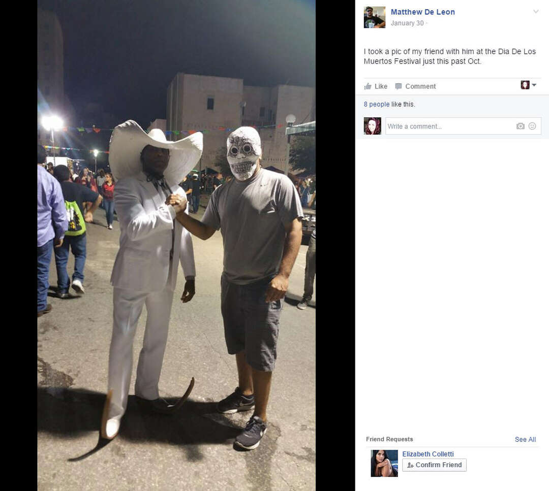 Cheech Marin posts meme of Texas man who rides bike in Mexican pointy ...