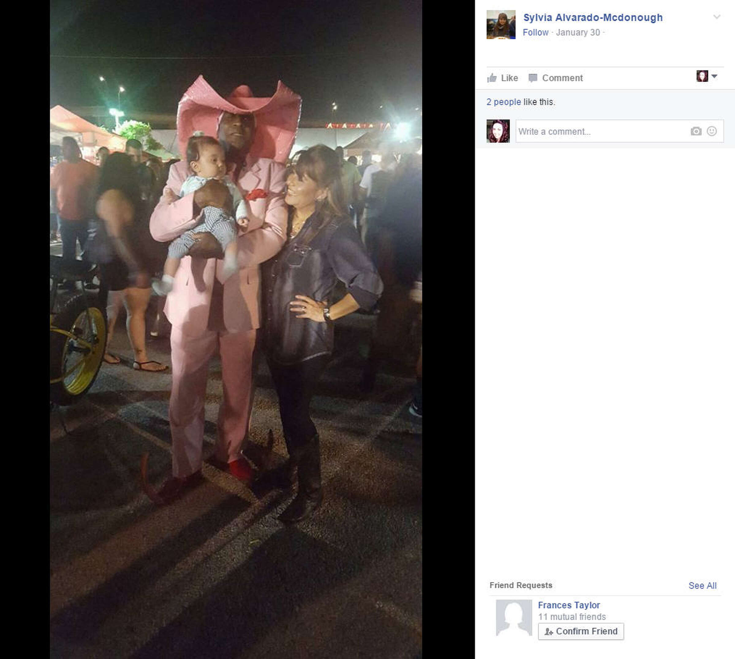 Cheech Marin posts meme of Texas man who rides bike in Mexican pointy ...